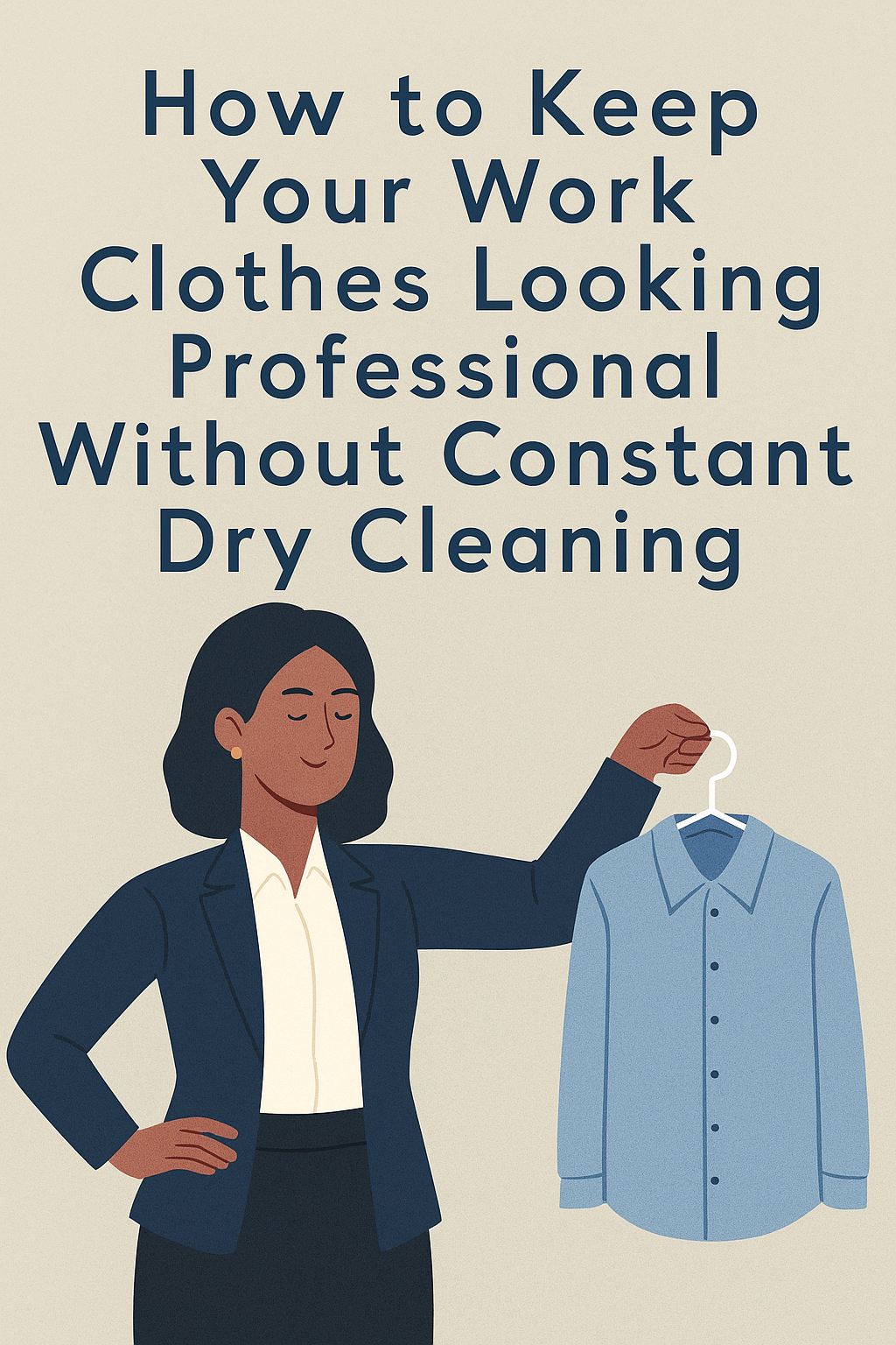 How to Keep Your Work Clothes Looking Professional Without Constant Dry ...