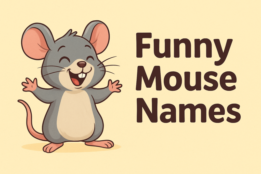 200+ Unique Mouse Names - All Group Names